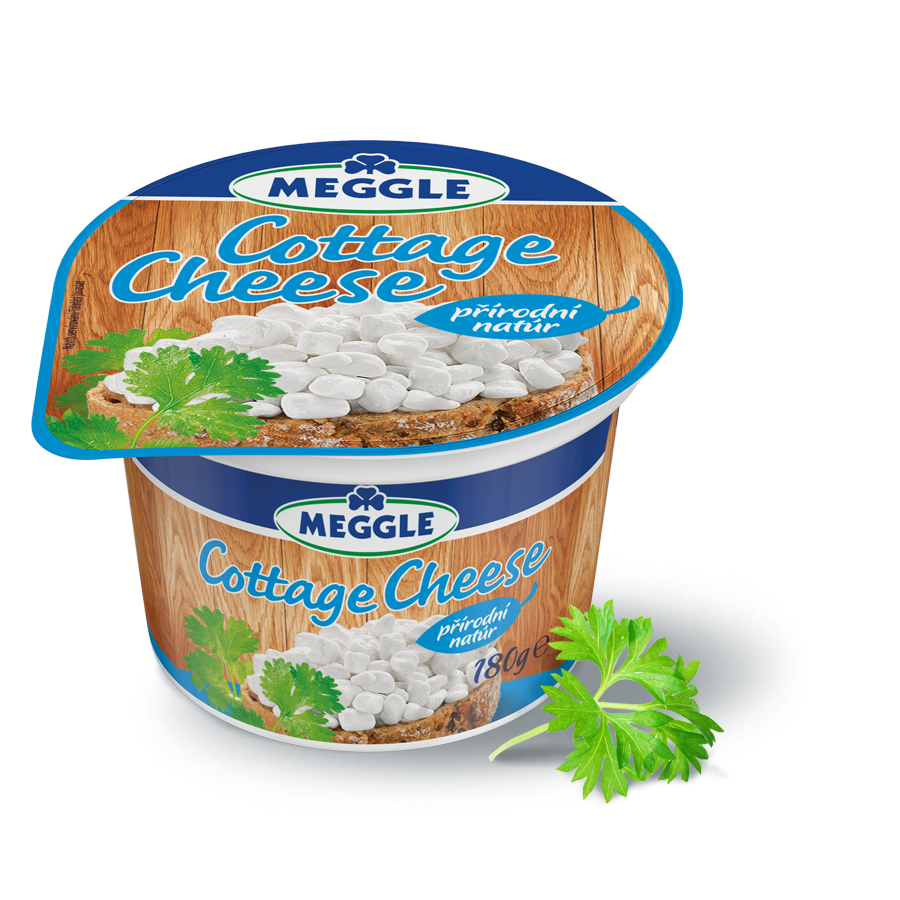 Cottage Cheese Bílý 180 g | Meggle