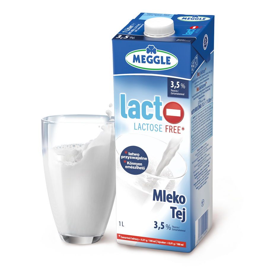Bezlaktózové mléko 3,5 % EDGE 1l | Meggle